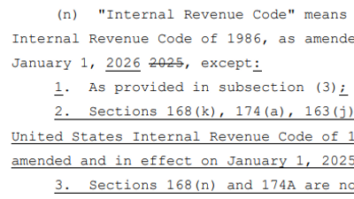 Florida Legislature Proposes Not to Conform to One Big Beautiful Bill ...